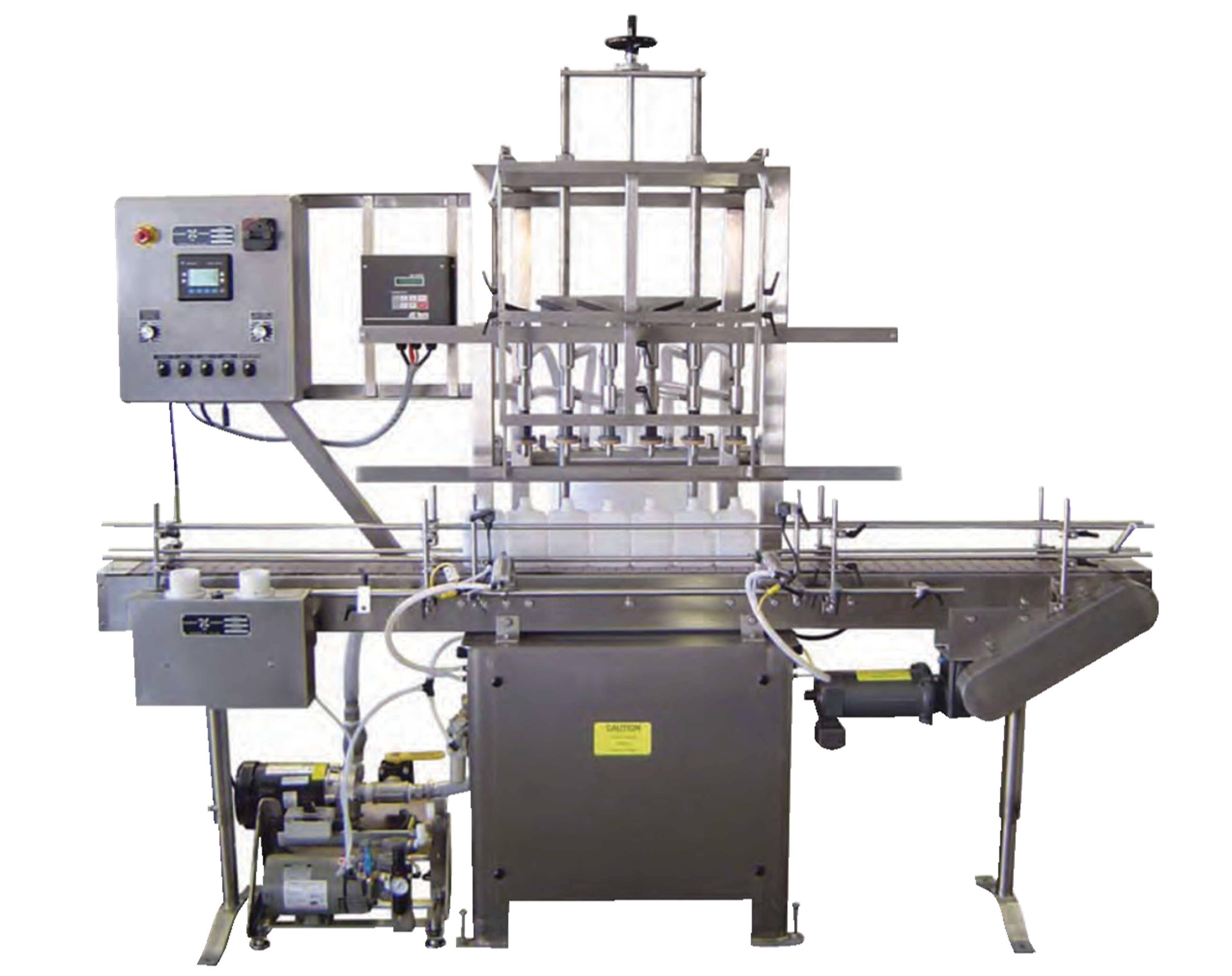 Automatic Fill-To-Level Liquid Filler – Packaging Dynamics, Ltd.