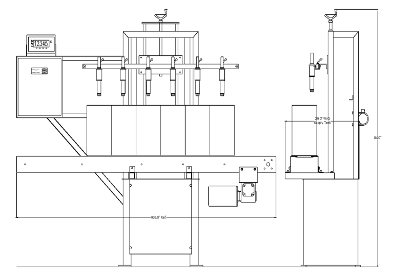 Automatic Mass Flow Filler – Packaging Dynamics, Ltd.